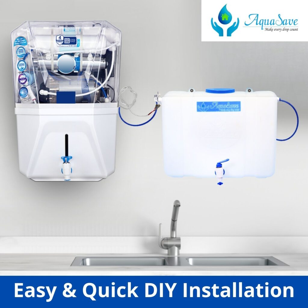 AquaSave RO 15 Litre Waste Tank with Auto-Cut Function